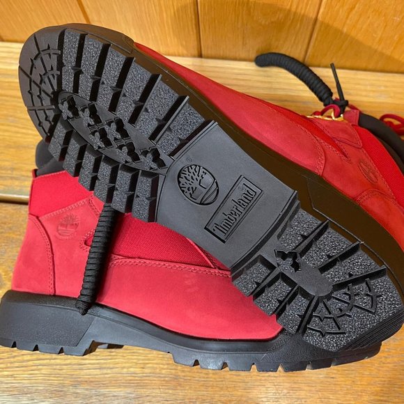 Timberland | Shoes | Timberland Mens Field 6 Waterproof Dark Red Nubuck ...